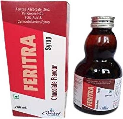 ORION Nutritional Dietary Food Supplement Syrup- FERITRA-Chocolate ...