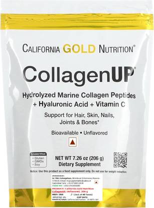 California Gold Nutrition CollagenUP, Hydrolyzed Marine Collagen ...