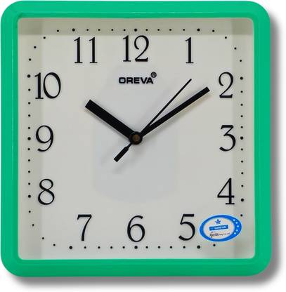 OREVA Analog 21.3 cm X 21.6 cm Wall Clock Price in India - Buy OREVA ...