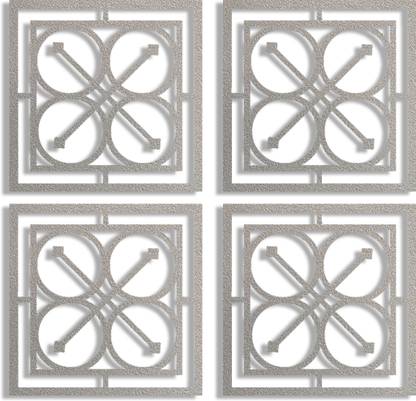 Art Street Flower Design MDF Jharokha Jali 3D Wall Art Decor Hanging ...