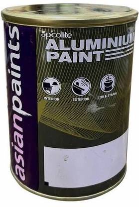 Asian Paints Aluminium paint for Metal surfaces Aluminium Enamel Wall ...