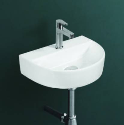 LAVITA Ceramic Plain Wash Basin425mm x 300mm x 100mm Wall Hung Basin ...