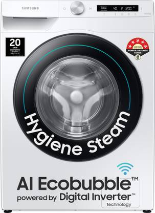 Samsung 7 kg with Steam ,Wi-Fi Enabled Fully Automatic Front Load ...