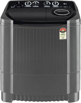 LG 8.5 kg Semi Automatic Top Load Washing Machine Black Price in India ...