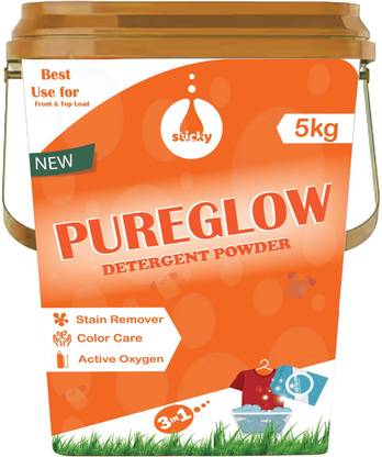 Sticky Detergent Powder, Matic Top Load Detergent Powder. Detergent ...