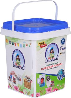 DHINGALI DETERGENT POWDER 5KG Detergent Powder (FRESH) Price in India ...