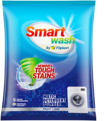 Smart Wash by Flipkart Front Load Matic Detergent Powder 2 kg Price in ...