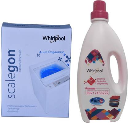 Whirlpool Combo of Whizpro and Scalegon for Washing Machine Detergent ...