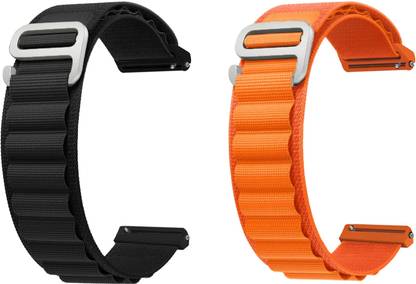 ACM Pack of 2 Watch Strap Nylon Hook for Zebronics Zeb Hydra Smartwatch ...