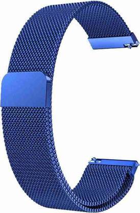 Sacriti 22 mm blue metal strap universal for all_002 22 mm Metal Watch ...