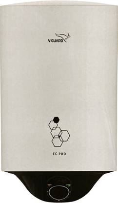 V-Guard 15 L Storage Water Geyser (EC PRO with Glass line AC (Anti ...