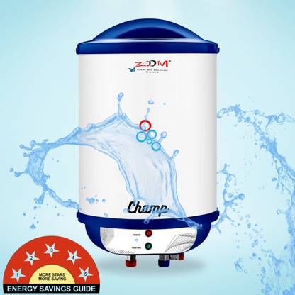 ZOOM 10 L Storage Water Geyser (Champ 10 liter water heater (gyser ...