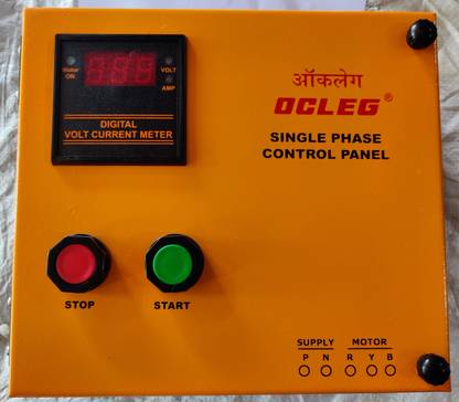 OCLEG Single Phase Tubewell Starter for 3 HP Water Pump Starter Price ...
