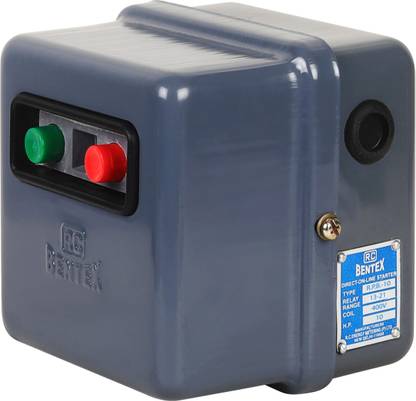 RC BENTEX Three Phase RPB Air Break DOL Submersible Control Starter 10 HP, 303000009 Water Pump ...