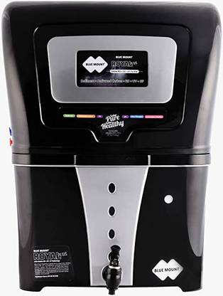 Blue Mount Royal Plus 9 L RO + UV + UF + Alkaline Water Purifier - Blue ...
