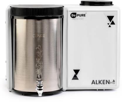 BePURE Alken Pro Stainless Steel Tank 9 L RO + UV + UF + TDS + ALK ...