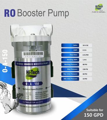 Hi Tech H T 150 GPD 3000 L RO + UV + UF + TDS Water Purifier - Hi Tech ...