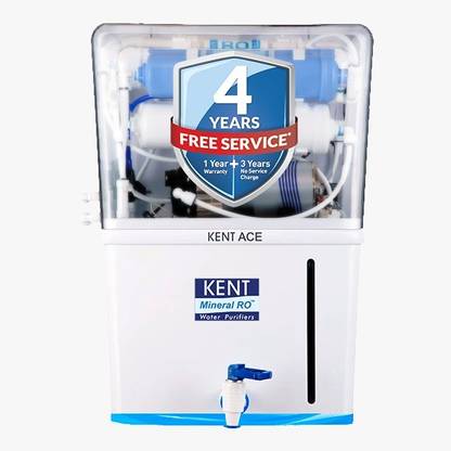 KENT Ace 8 L RO + UV + UF + TDS Water Purifier with 4 year Free Service ...