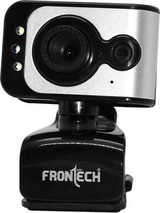 Frontech FT-2253 USB Webcam-640x480 VGA with Built-in Mic|Manual Focus ...