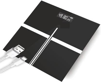 Mihika Digital Personal Human Weighing Scale 180 Kg with rechargeable ...