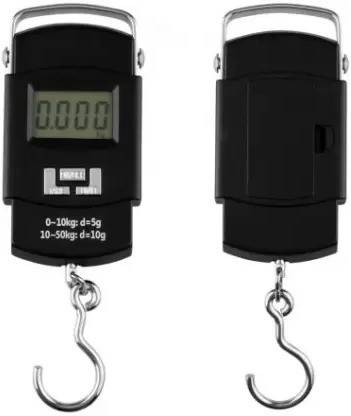 SELMEZ Electronic 50Kgs Digital Luggage Weighing Scale (Black) Weighing ...