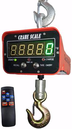 VOLTZ Lifting Crane 2 Ton Digital Scale 4400lb/2000Kg Digital Hanging ...