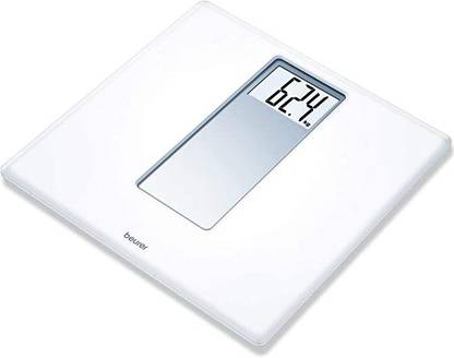 Beurer PS160 Weighing Scale Bathroom Scales with Extra Large Display ...