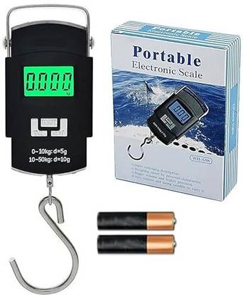 SOOLID Portable Digital Luggage Scale, 50kg | Hanging Weighing Scale ...