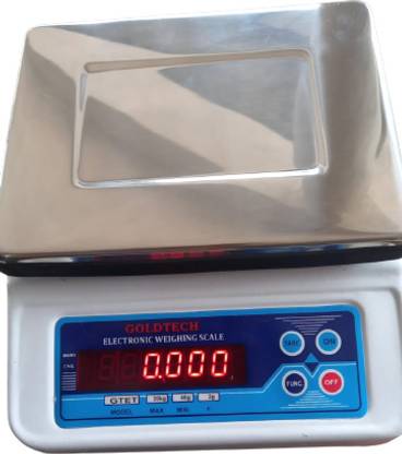 Goldtech Weighing machine 20kgs Weighing Scale Price in India - Buy ...