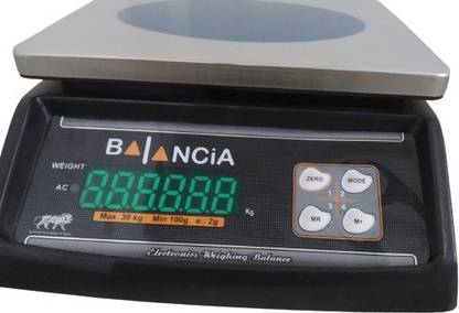 Skeisy ®Balancia (Steel Platform) Digital 30kg Premium Balance Weighing Scale Weighing Scale ...