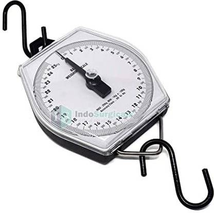 NEW VERMA SPRING BALANCE ROUND 10KG/100N(METAL) Weighing Scale Price in ...