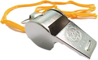 90 Degree Stainless Steel Whistle High Sound Sports Coach Referee Mouth ...