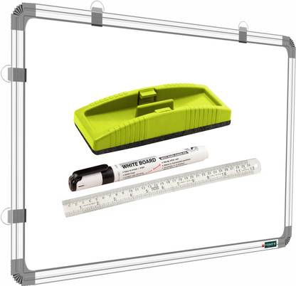 Flipkart.com | ShelfKing Non Magnetic 1.5x2 Ft, Double Sided Whiteboard ...