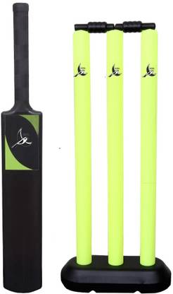 Koel KIDS WICKET CRICKET KIT BAT SIZE 1 | BALL | STUMPS | STUMPS STAND ...