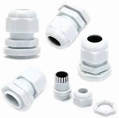 rtsense RTS_PG9_Gland_White_100_Pcs Sealed Fixed Wire Nylon Plastic PG ...