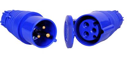 DECENT AIR SYSTEM 16A 250V 3-Pin Weather Proof Male and Female ...