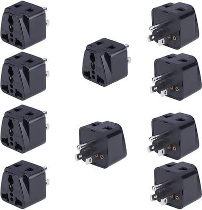 MX Universal Socket Plug (Type B) USA, UK, China MX3434G (Pack of 10 ...