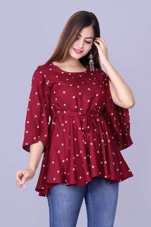 Womens Tops - Shop Stylish Tops for Women Online in India | Shopsy