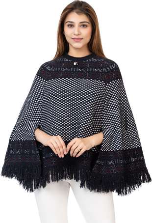 Women Ponchos - Shop Ladies Ponchos Online in India | Shopsy