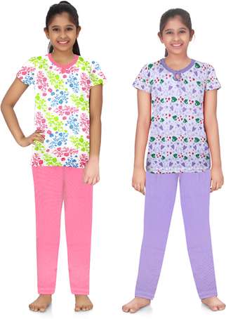 Girl's Night Suits - Buy Night Suits for Girls Online | Shopsy