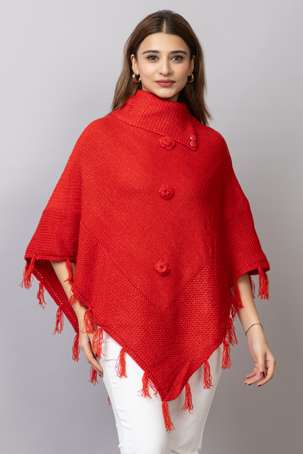 Women Ponchos - Shop Ladies Ponchos Online in India | Shopsy