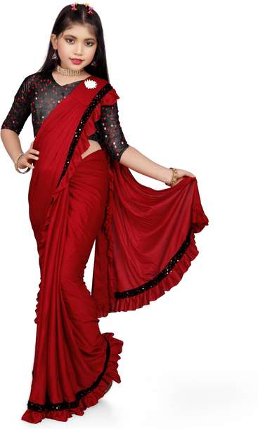 Girls Sarees - Buy Designer Saree for Girls Online in India | Shopsy