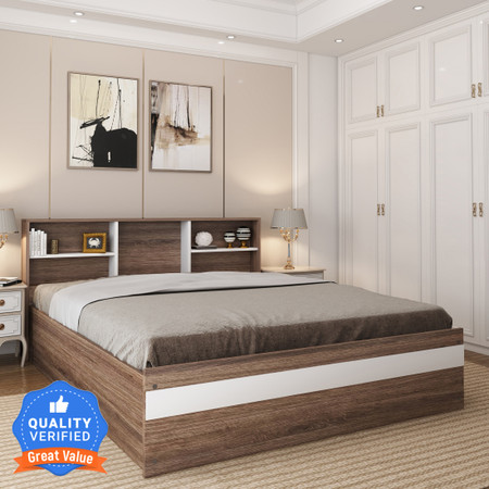 Flipkart double cot bed store