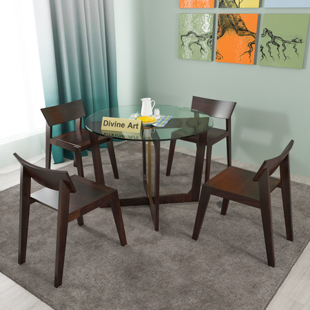 Glass Dining Tables Sets Available At Best Prices Flipkart