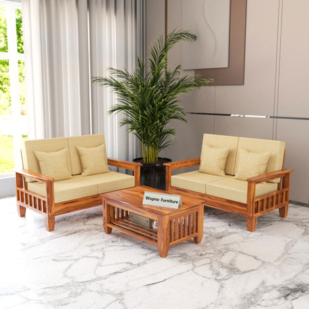 Wooden Sofa Set For Living Room Buy Wooden Sofa Set For Living Room online at Best Prices in India Flipkart