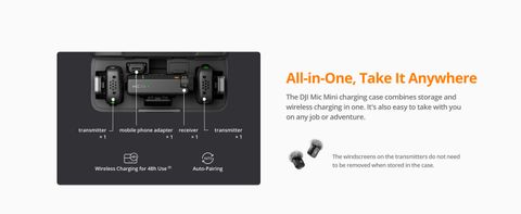 dji Mic Mini (2TX + 1RX) Camera Microphone Price in India - Buy dji Mic ...