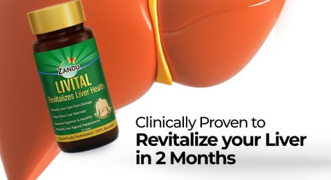 ZANDU Livital Liver Tablet,Clinically Proven for Liver Detox&Health ...