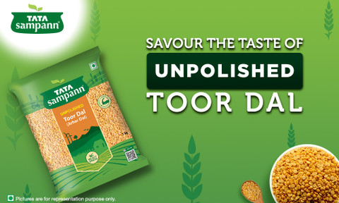 Tata Sampann Toor Dal 1 kg with Urad Dal (whole) 1 kg Price in India ...
