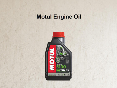 MOTUL 5100 4T 10W-40 Semi Synthetic Grade Synthetic Blend Engine Oil ...