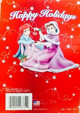 disney princess holiday coloring book
